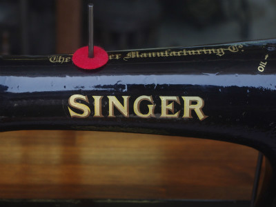 No.755 SINGER 31K20 シンガー製 工業用本縫い足踏みミシン：アンティークミシン修理士の工房 足踏みミシン・手回しミシンのミシン一番店